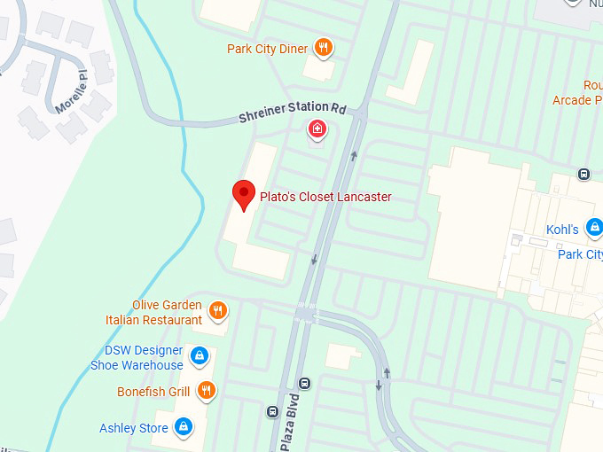 16. plato's closet lancaster map