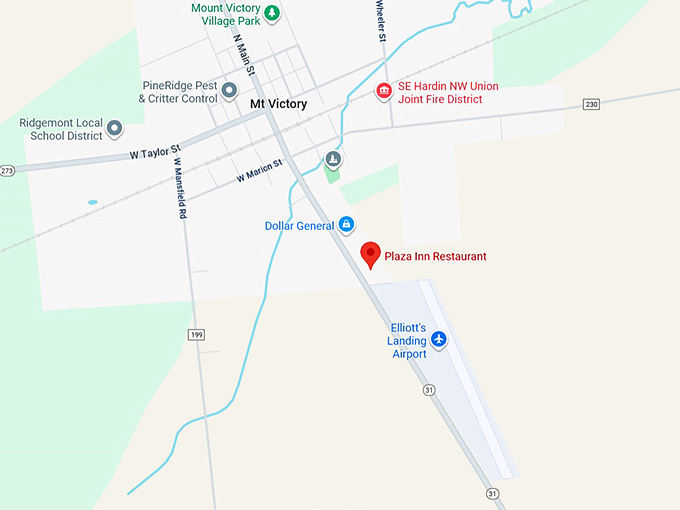 16. plaza inn restaurant map