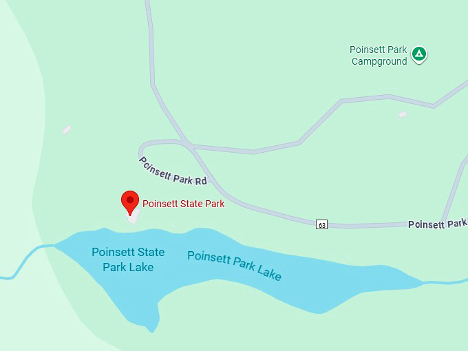 16. poinsett state park map