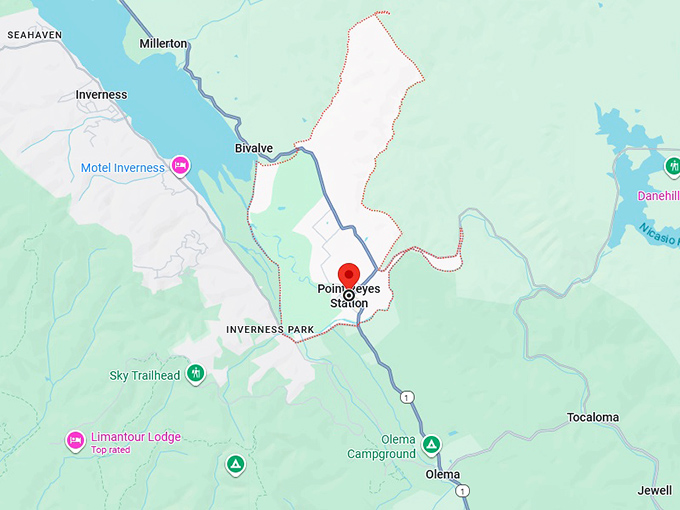 16. point reyes station map