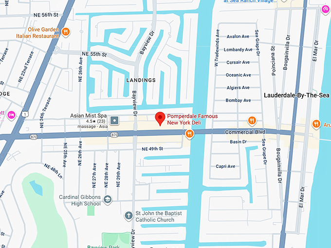 16. pomperdale famous new york deli map