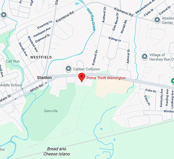 16. prime thrift wilmington map