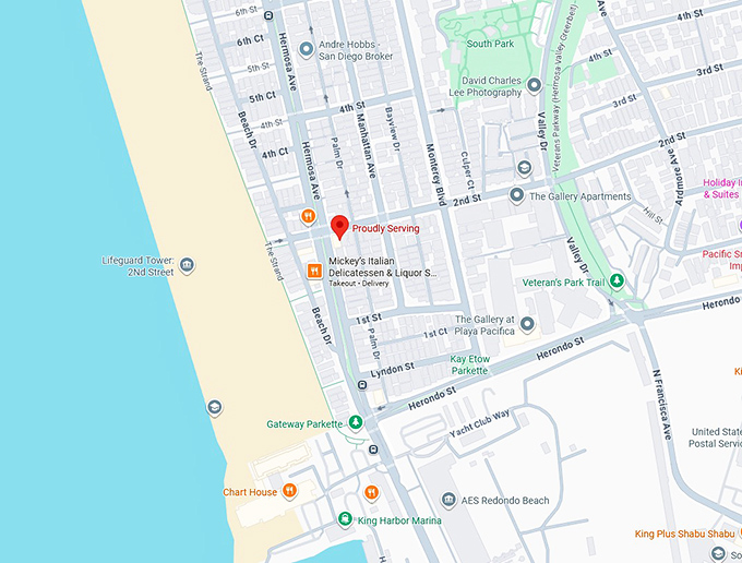 16. proudly serving map