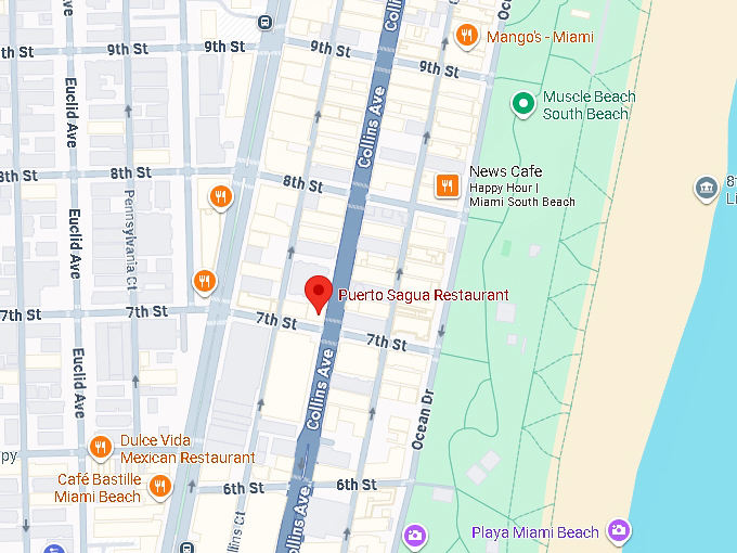 16. puerto sagua restaurant map