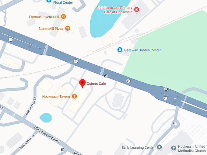 16. quinn&rsquo;s cafe map