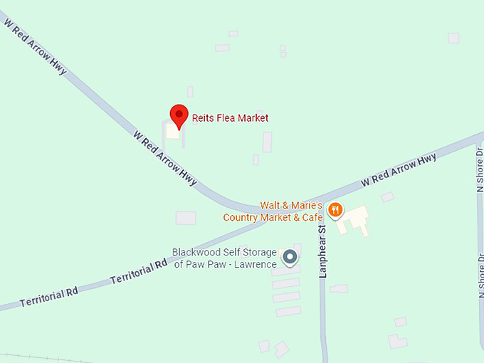 16. reits flea market map