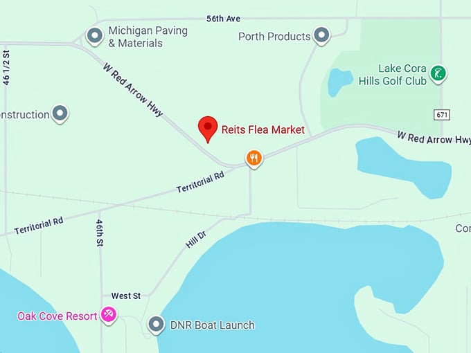 16. reits flea market map