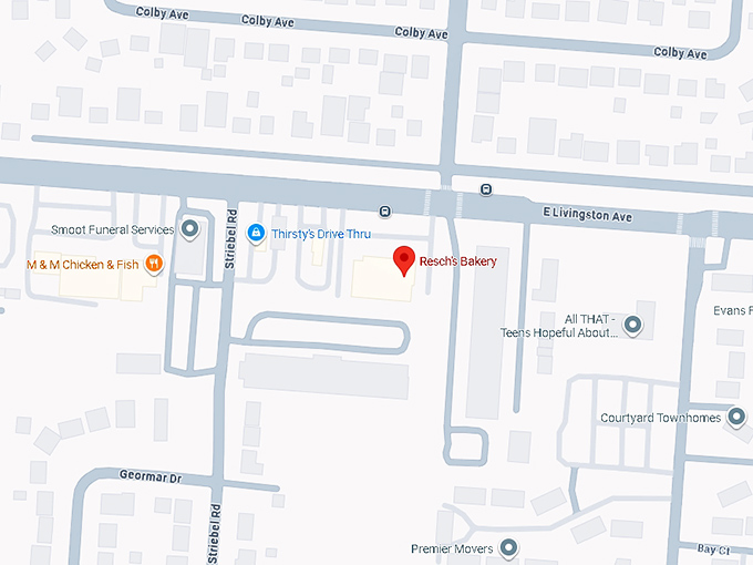 16. resch&rsquo;s bakery map