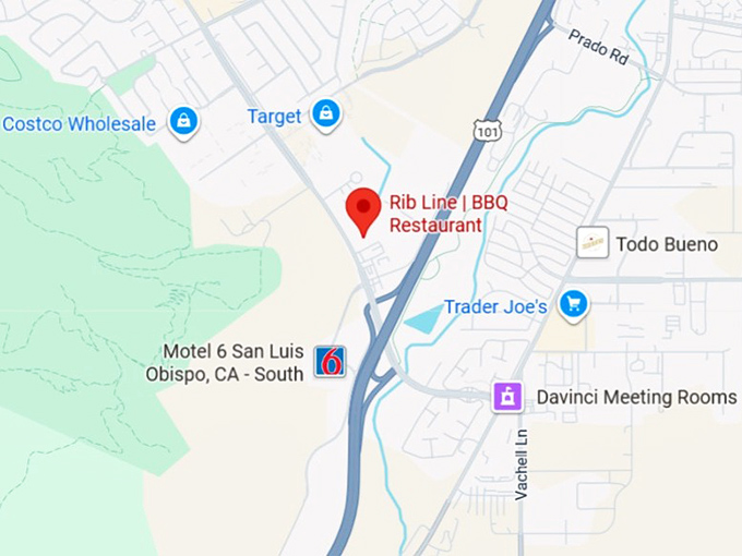 16. rib line bbq restaurant map