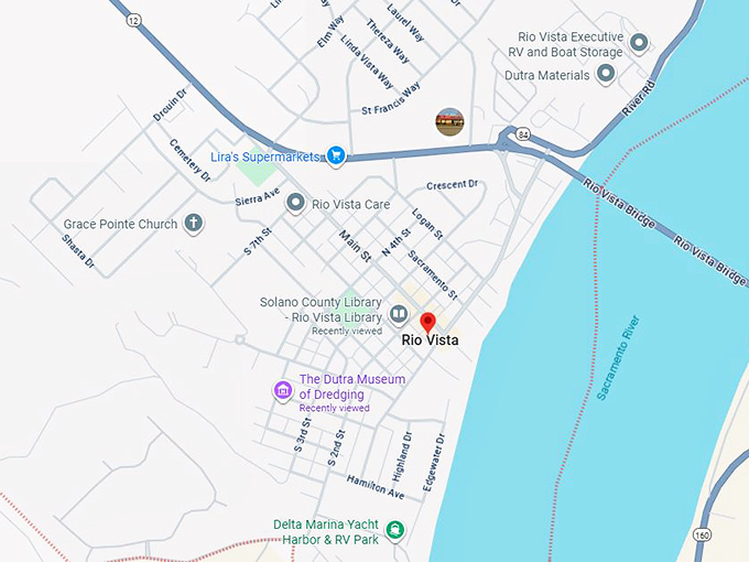 16. rio vista ca map