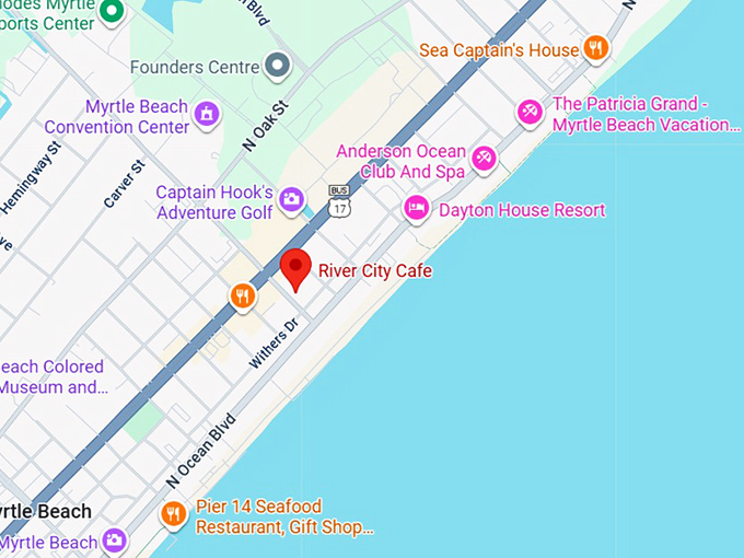 16. river city cafe (404 21st ave n) map