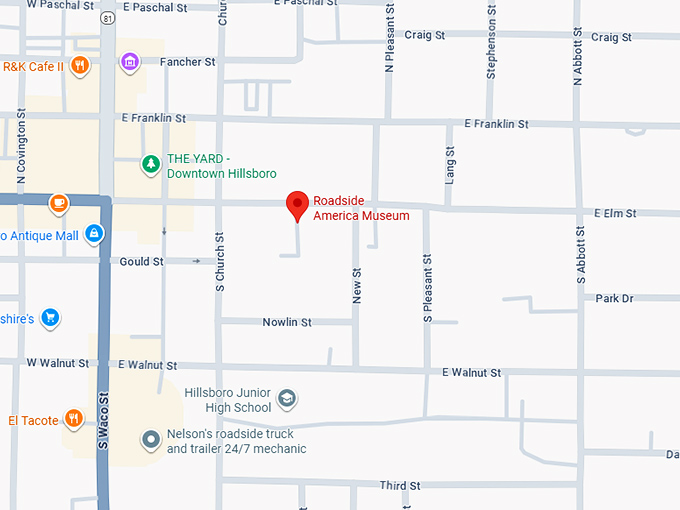 16. roadside america museum map