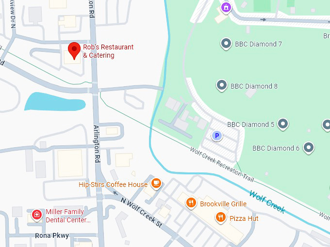 16. rob's restaurant & catering map