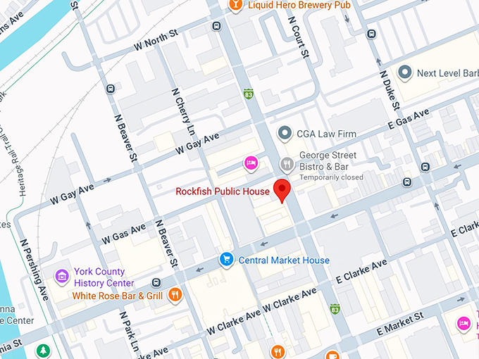 16. rockfish public house map