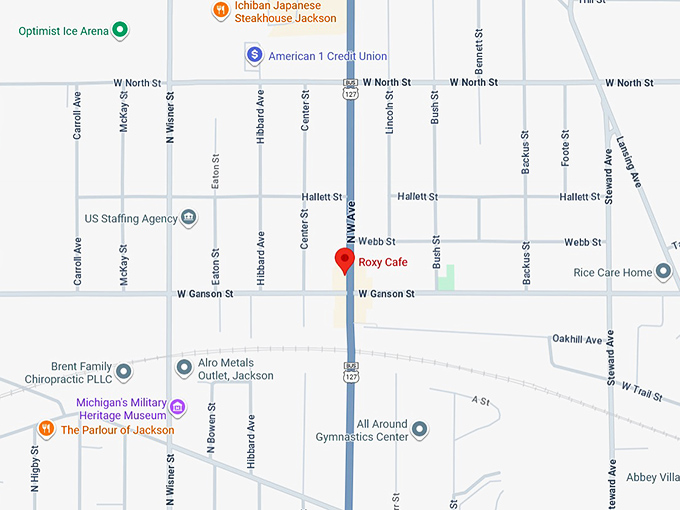 16. roxy cafe map