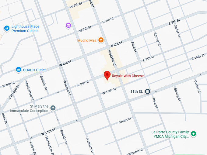 16. royale with cheese map