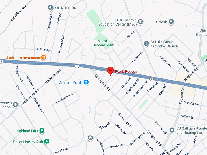 16. roz & rocco's map