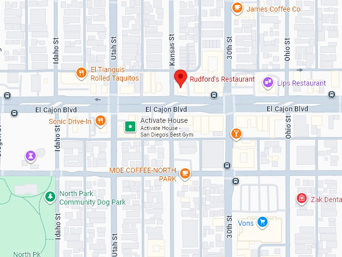 16. rudford's restaurant map