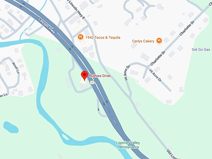 16. ruthie’s diner map