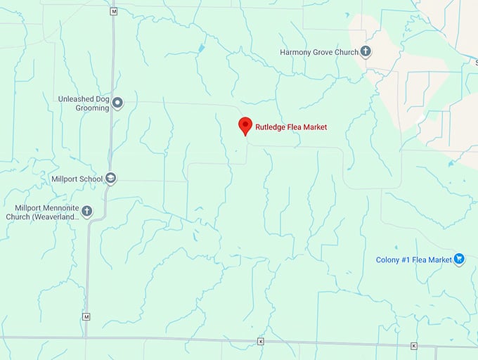 16. rutledge flea market map