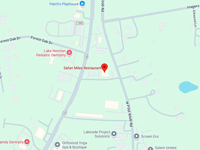 16. safari miles restaurant map