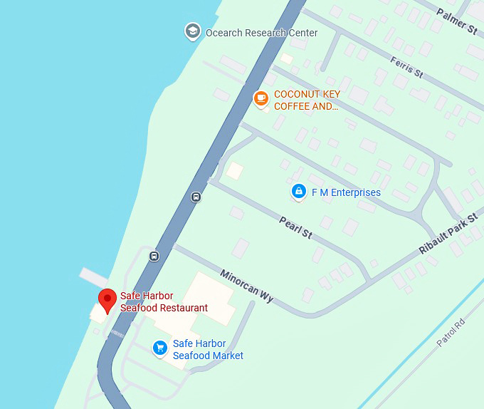 16. safe harbor seafood restaurant (4378 ocean st #3) map