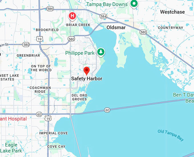 16. safety harbor map