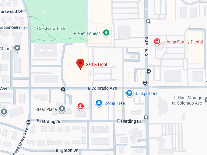 16. salt & light thrift map