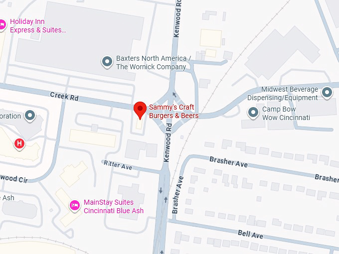 16. sammy&rsquo;s craft burgers & beers map