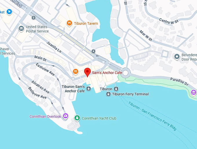 16. sam's anchor cafe map
