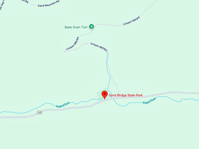 16. sand bridge state park map