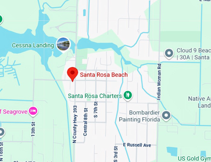 16. santa rosa beach map