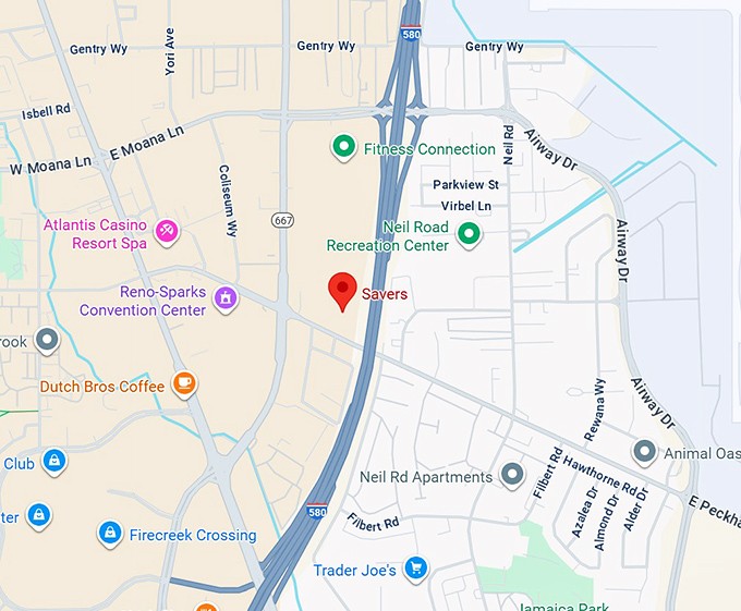 16. savers map