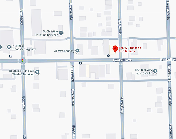 16. scotty simpson's fish & chips map