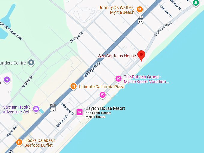 16. sea captain&rsquo;s house map