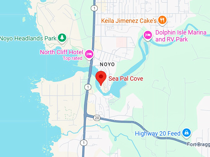 16. sea pal cove map