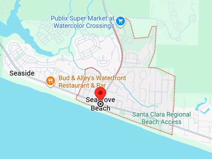 16. seagrove beach map