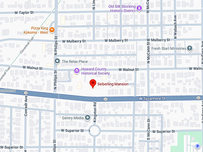 16. seiberling mansion map