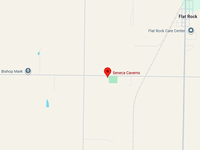 16. seneca caverns map