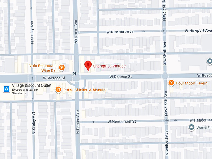 16. shangri la vintage map