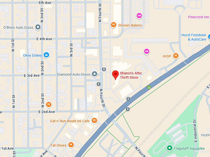 16. sharon’s attic map