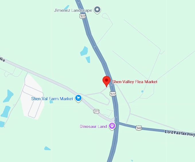 16. shen valley flea market map