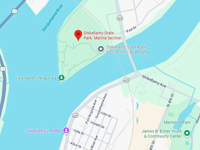 16. shikellamy state park marina section map