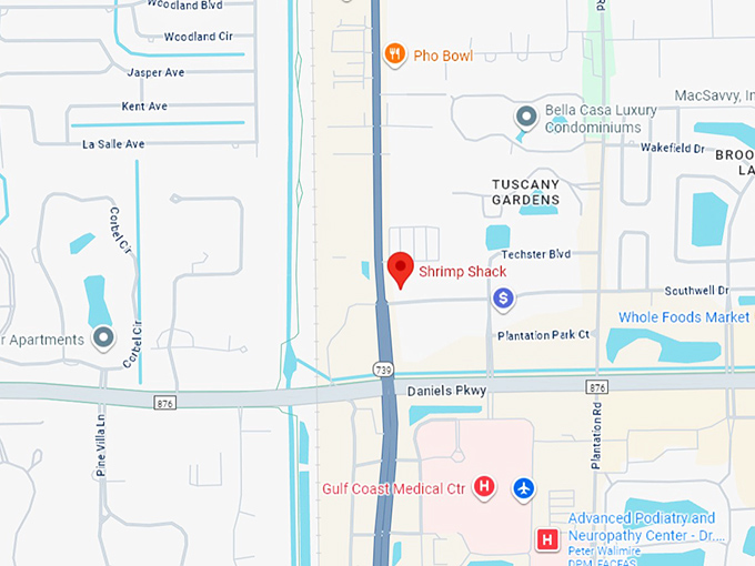 16. shrimp shack map