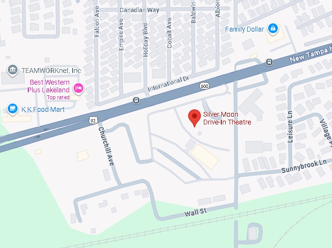 16. silver moon drive in theatre map