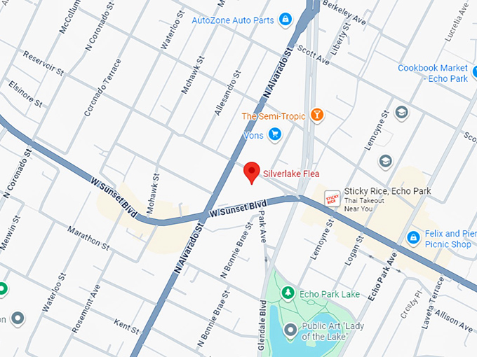 16. silverlake flea market map