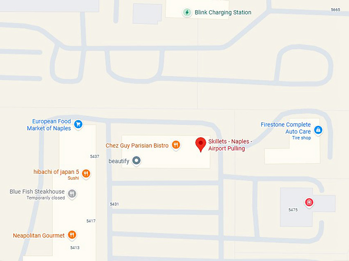 16. skillets (5461 airport pulling rd n) map