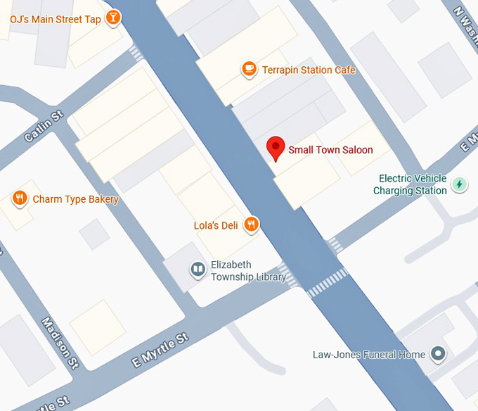 16. small town saloon map