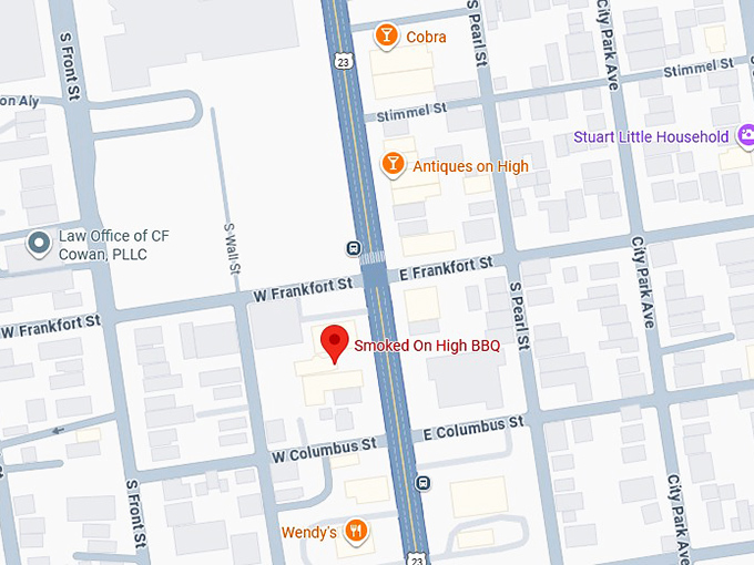 16. smoked on high bbq map