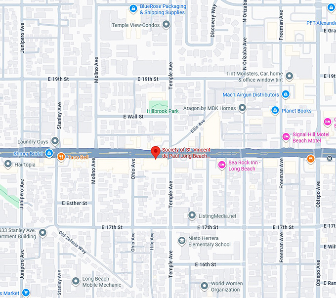 16. society of st. vincent de paul long beach thrift store map